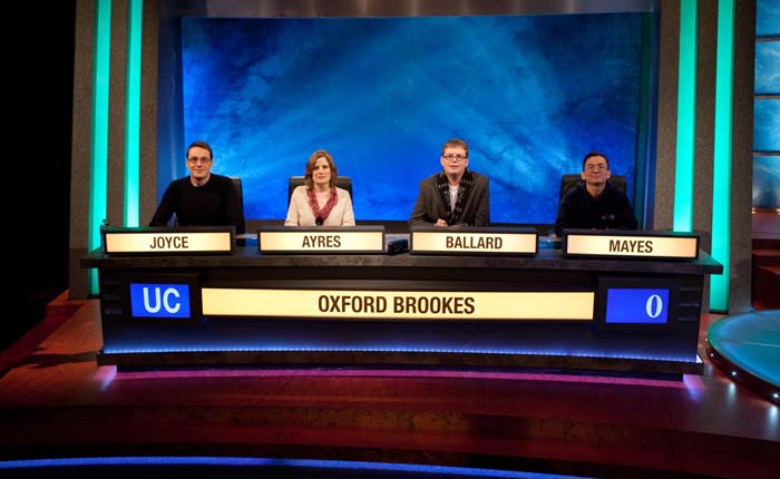 University Challenge team through to quarter finals | openEQUELLA
