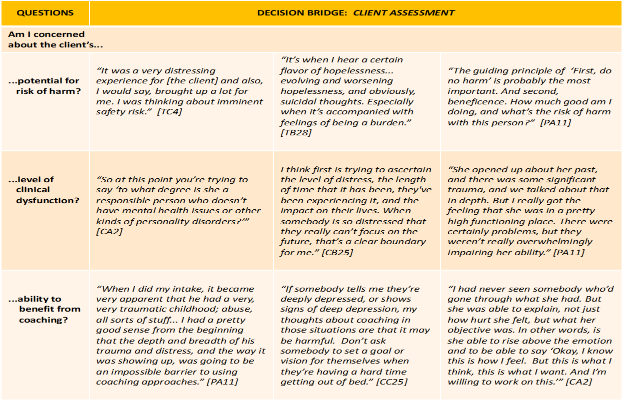 The Decision Bridge: A Model for Coaching Distressed Physicians ...