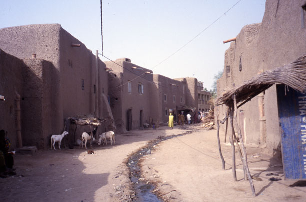 Djenné 04. houses and gutter | openEQUELLA